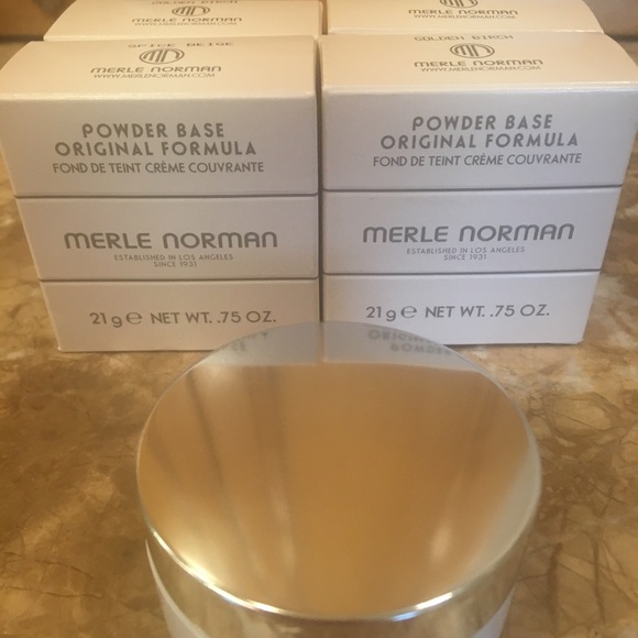 Makeup | Merle Norman Powder Base Authentic Full Size New | Poshmark